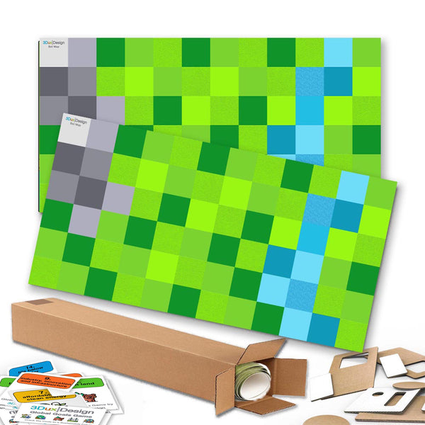 Bot Map with "Global Goals" Game Pieces